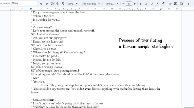 Translate all your korean documents into english by Aarick_1908 | Fiverr