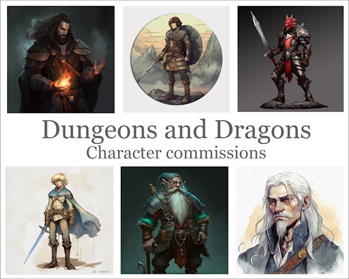 Create a dnd character for you using ai by Thatprintwizard | Fiverr