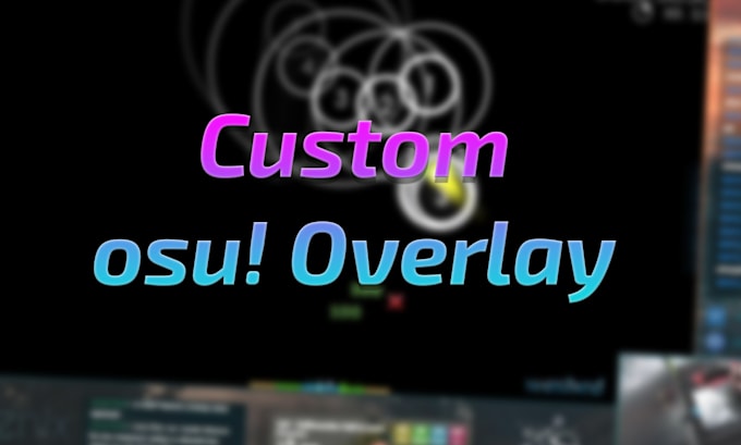 Create a custom osu streaming overlay by Reenix | Fiverr
