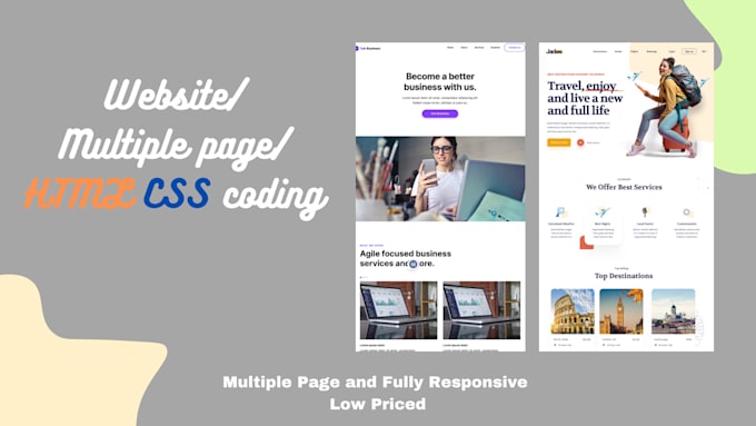 Design and develop fully responsive complex website by Yildizware | Fiverr