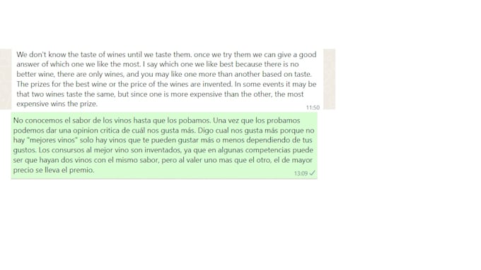 Translate you whatever you want from english to spanish in a day or ...