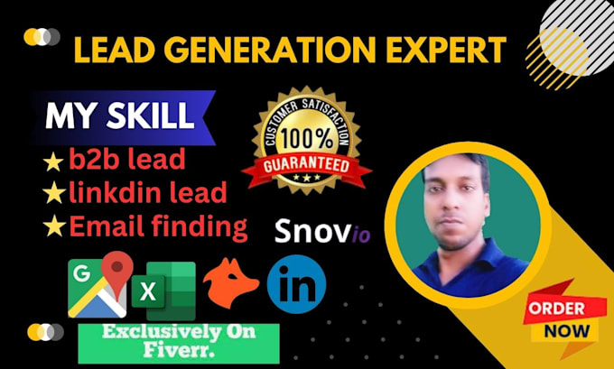 Do provide b2b leads, google map scraping, lead generation by Data_storerl154 | Fiverr