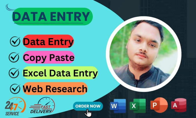Do accurate data entry, copy paste, data collection by Data_deliver ... Do accurate data entry, copy paste, data collection by Data_deliver ...