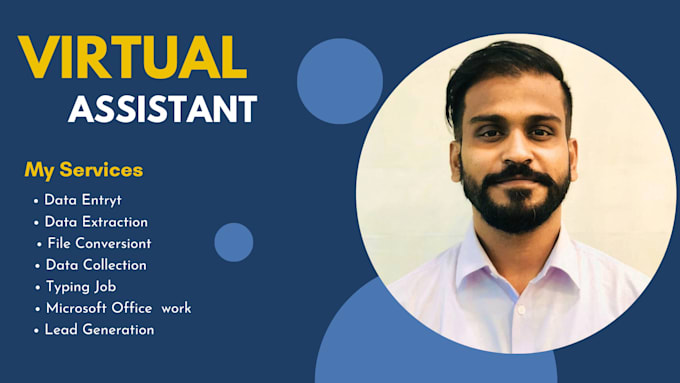 Be your perfect data entry expert and virtual assistant by ...