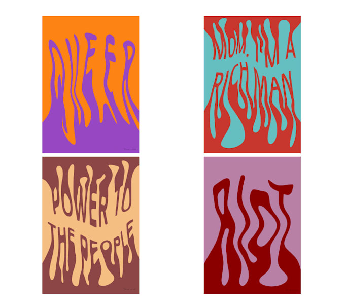 Create a custom typography design by Madebyjonas | Fiverr