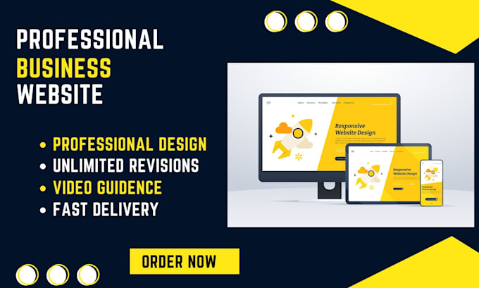 Design and develop a professional business website by Rohail161 | Fiverr