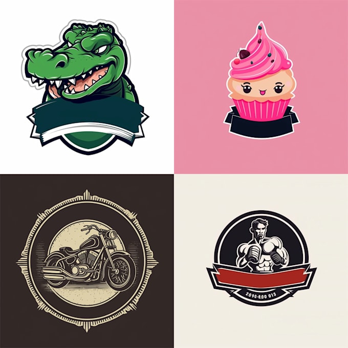 Design an amazing stylized cartoon mascot logo using midjourney ai by ...