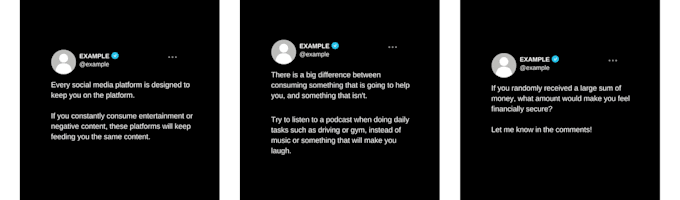 Create fake twitter posts by Georgiawoolley | Fiverr