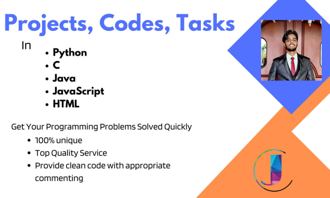 Develop Your Python Java Javascript C And Html Codes Or Projects By Jua1stcoder Fiverr