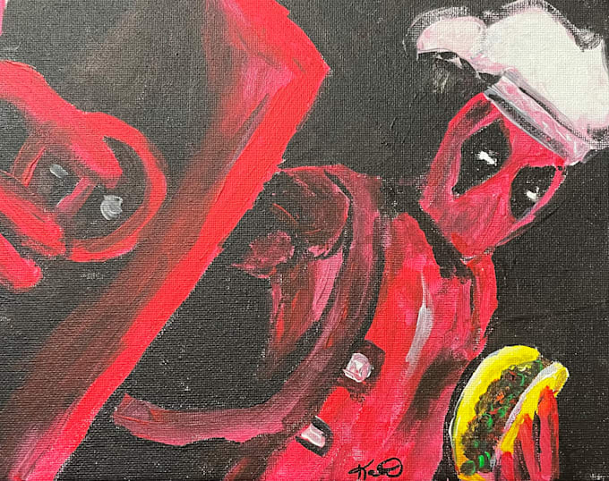 Create a custom painting of your favorite things by Katedanford | Fiverr