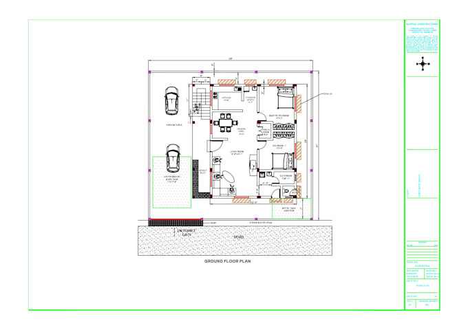 Design and draw 2d autocad floor plans with full detailing by Deep_2023k | Fiverr
