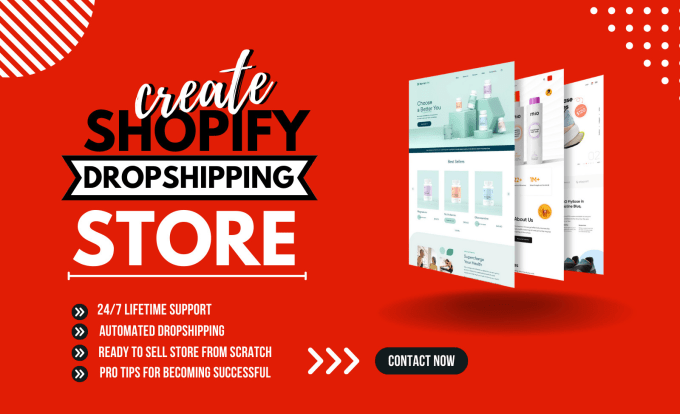Create shopify dropshipping store automated shopify store with zendrop ...