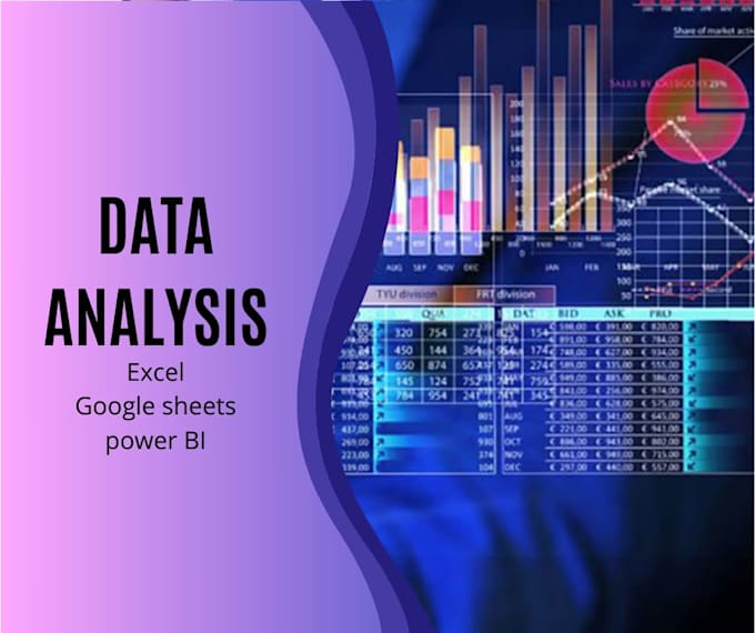 Do data analysis from google sheets excel power bi by Nimra3152 | Fiverr