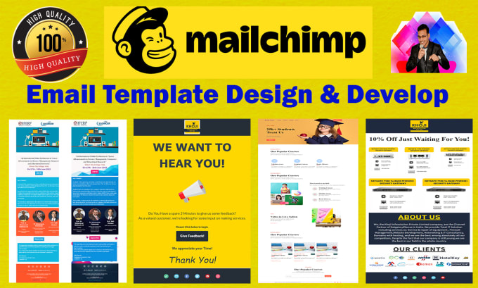 Design responsive mailchimp html email template within 5 hours by ... Design responsive mailchimp html email template within 5 hours by ...