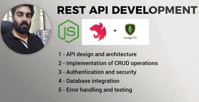 Develop rest api using nestjs, nodejs with any database by ... Develop rest api using nestjs, nodejs with any database by ...