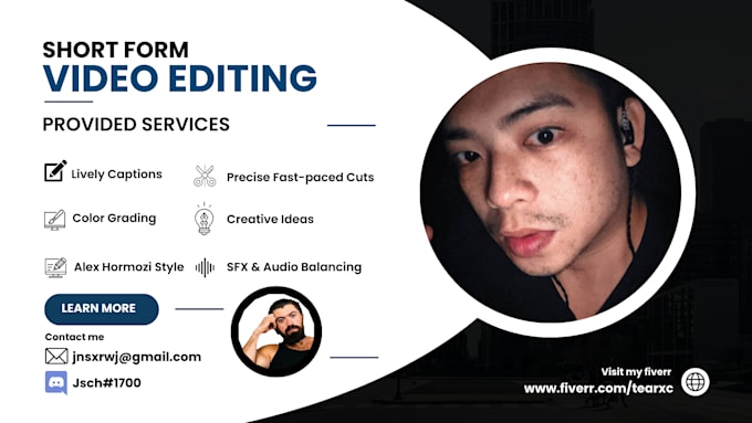 Create a short form video banger for you like alex hormozi by Tearxc ...