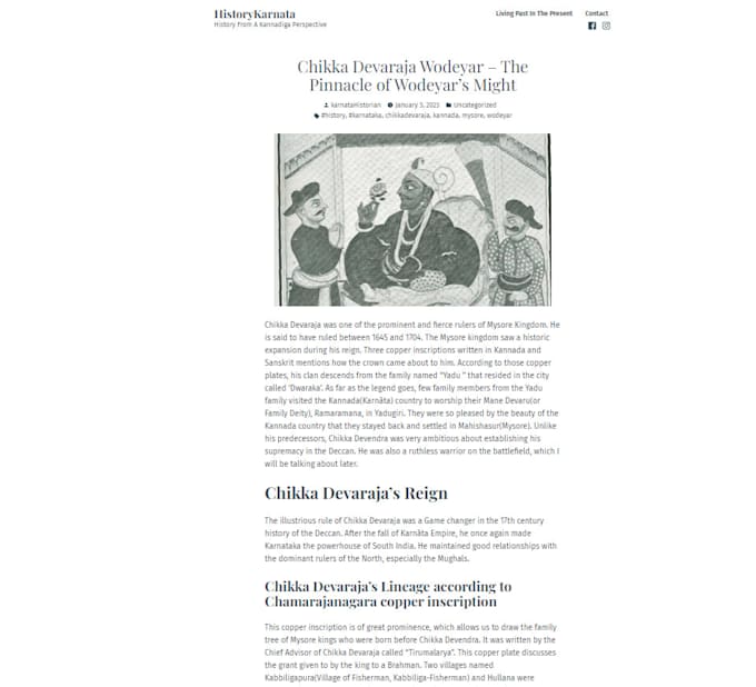 Write captivating and insightful articles related to history by Hetish ...