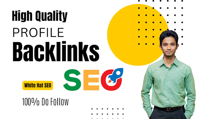 Create hq profile backlinks to boost seo by Blinc_creatives | Fiverr