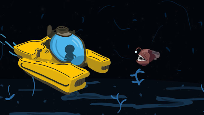 Make simple animated illustrations by Studiomeeser | Fiverr