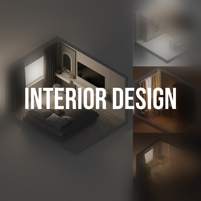 3d interior design for you by F1zdesign | Fiverr