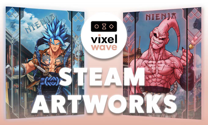 Create animated steam artworks for your steam profile by Vixelwave | Fiverr