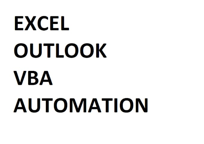Create a vba macro using excel and outlook by Thanhdat2701 | Fiverr