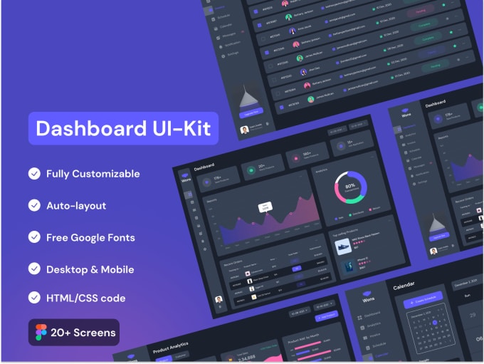 Create amazing admin, user dashboards using html, css and js Create amazing admin, user dashboards using html, css and js