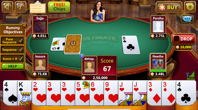 Develop poker rummy game, card game, ludo game, chess game and ...