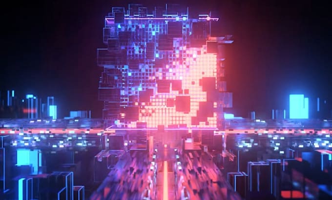 Create high quality 3d blockchain animation by Demailinne | Fiverr