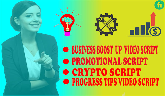 Write promotional video script and advertising video script by ...