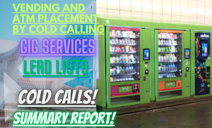 Find vending machine or atm placement locations via cold calling by ...