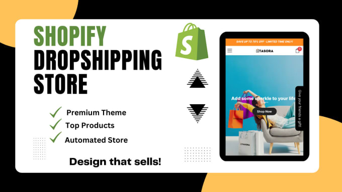 Create a professional shopify website for your brand by Lordeclarete17 ...