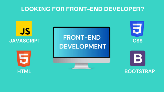 Make Dynamic Frontend Using Html Css Javascript Bootstrap With