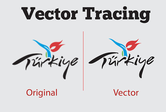 Convert your logo or image to vector by Ahmed12097 | Fiverr