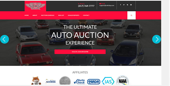 Create auction website, car rental app, multivendor website by Victorsharoon | Fiverr