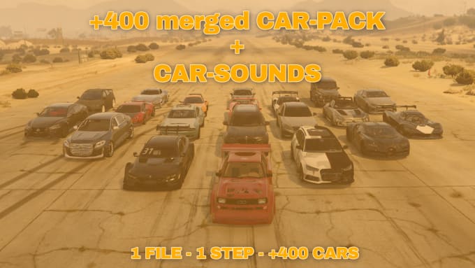 Give You A Over 400 Merged Car Pack For Fivem Esx Ready By Sunrise Rp