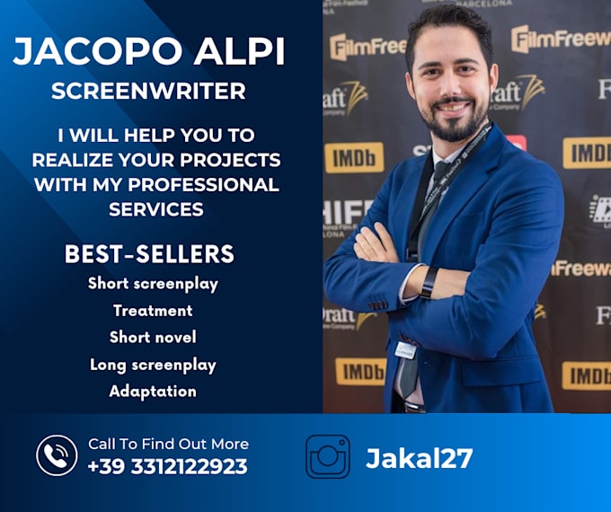 Be the ghost writer of your project by Jacopo_alpi | Fiverr