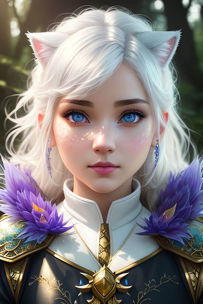 Make stunning fictional ai portraits, ai character design by Geniearts ...