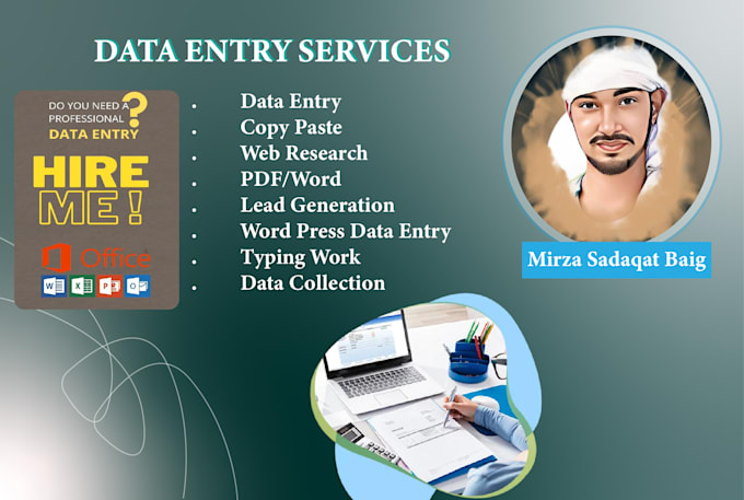 Do fastest data entry in one day and internet research by ...