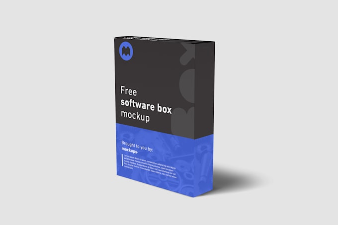 Design 3d digital software box mockup and animation by Muzammilyounas ...