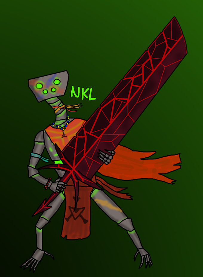 Draw a full body cartoon portrait of your character ttrpg dnd by ...