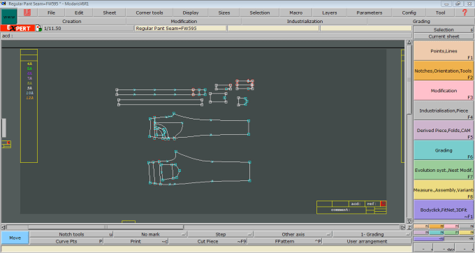 Make clothes pattern and grading by lectra software by Jrjahirdm | Fiverr