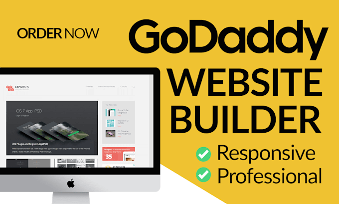 Create responsive and professional godaddy website by Anusawan355 | Fiverr