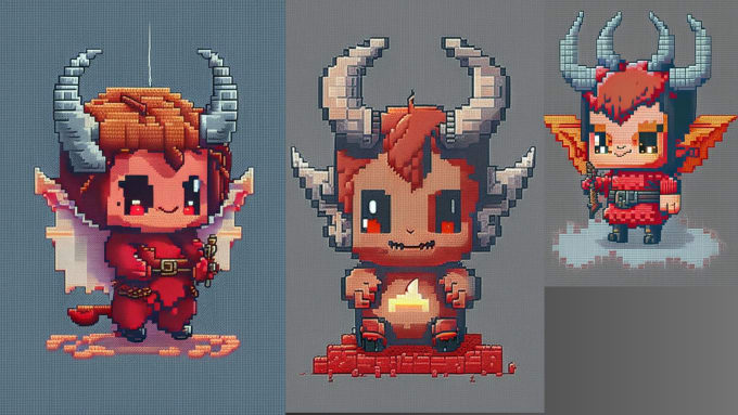 Draw An Cute Pixil Art Of Your Favorite Cartoon Or Anime By Abdullahahmed87 Fiverr