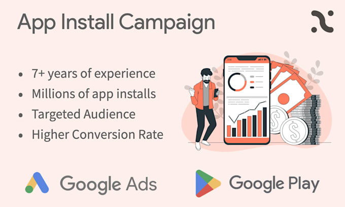 Run app install campaigns for your android apps by Aculixmedia | Fiverr