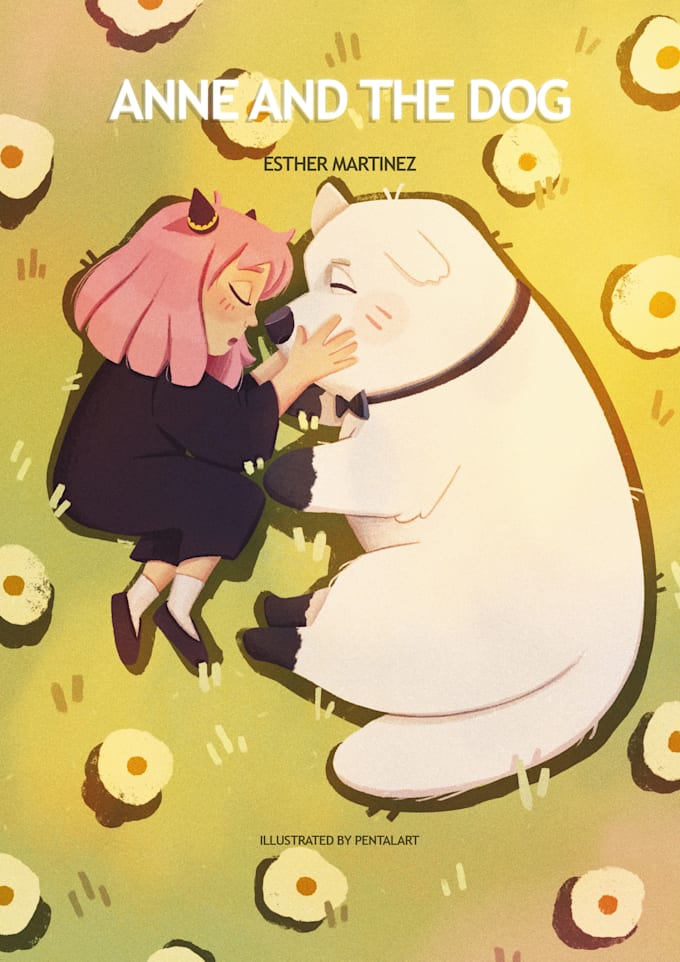 Draw cute cover book for you by Pentalart | Fiverr