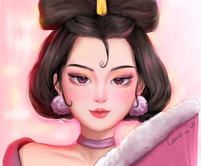 Do illustration design and digital drawings by Wangzhaojia | Fiverr