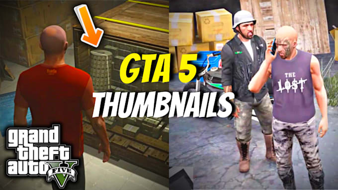 Design amazing gaming youtube thumbnails in 2 hrs by Sajjadali370 | Fiverr