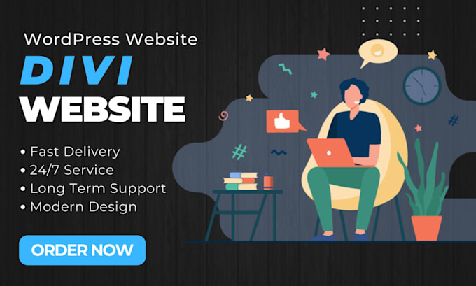 Create a stunning divi wordpress website for your business by Dev_himu | Fiverr