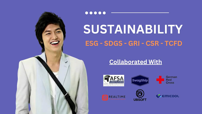 Write reports and articles on sustainability, csr, sdgs, esg, gri, crypto by Engrshaibi | Fiverr